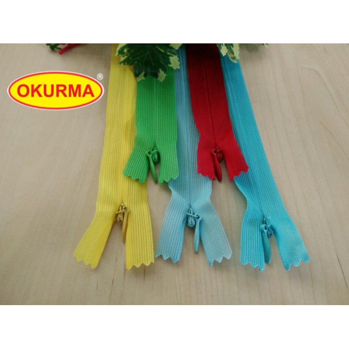 OZ IN16-IN18 SAB Invisible Zipper Mix Color