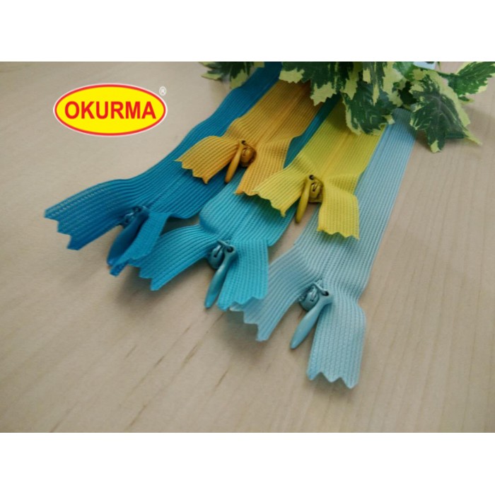 OZ IN16-IN18 SAB Invisible Zipper Mix Color