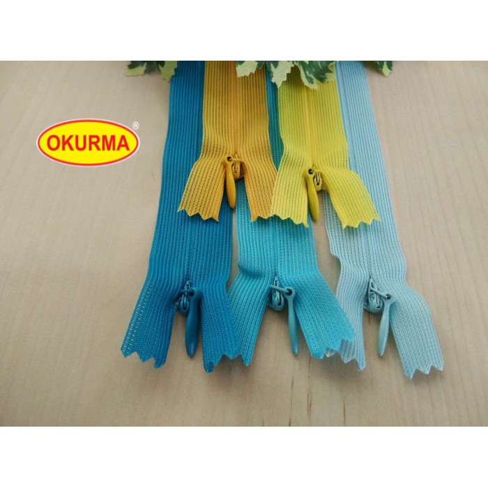 OZ IN16-IN18 SAB Invisible Zipper Mix Color