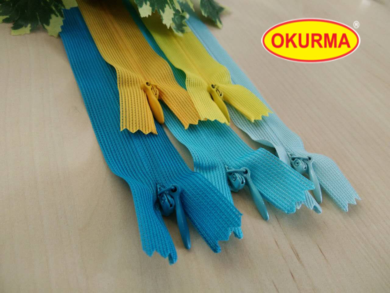 OZ IN16-IN18 SAB Invisible Zipper Mix Color